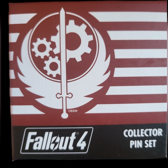 Other | Fallout 4 Collector Pin Set | Poshmark